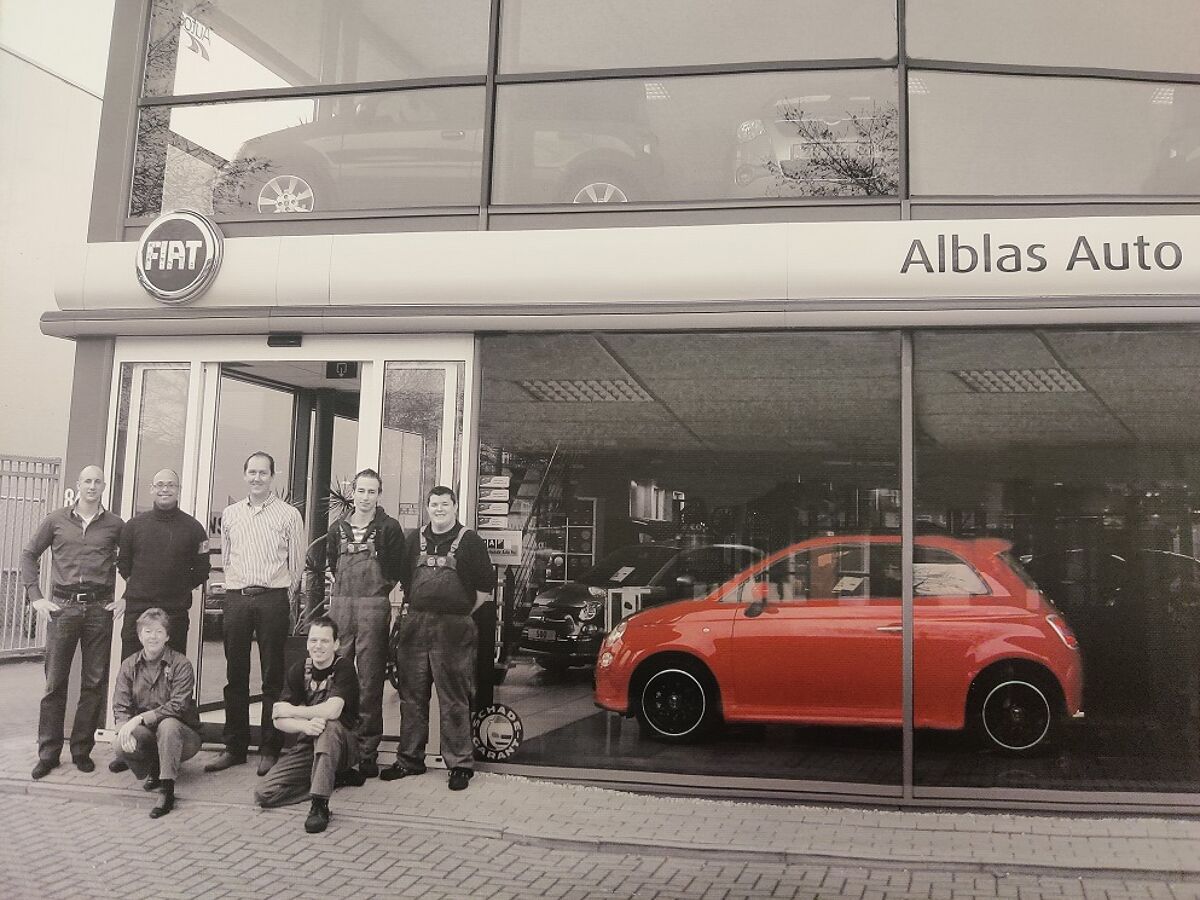 Vakgarage Alblas Auto - Historie Alblas Auto
