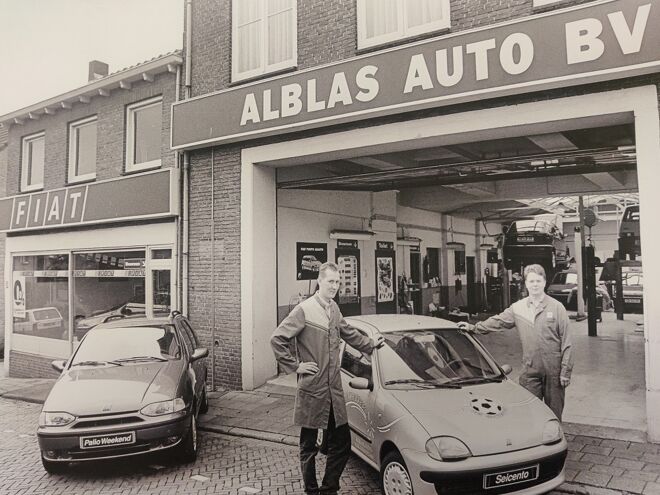 Vakgarage Alblas Auto - Historie Alblas Auto
