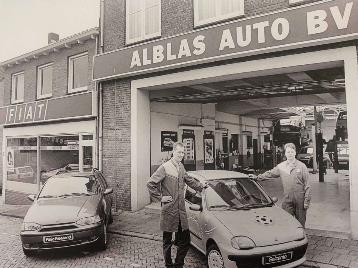 Vakgarage Alblas Auto - Historie Alblas Auto